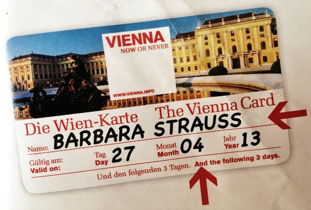 Wien Pass Oder Wien Karte | creactie